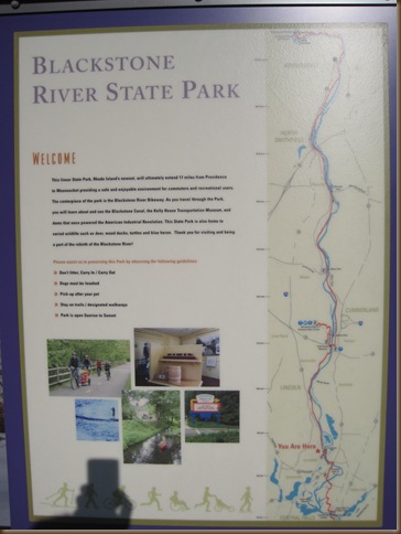 Jardín Martín: GARI: Blackstone River Bike Path: Day 1